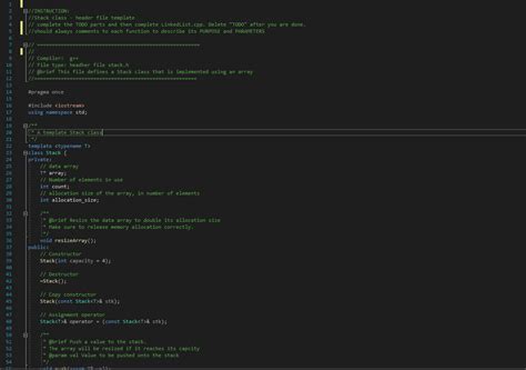 Solved You Will Implement A Stack And Apply It To Evaluate