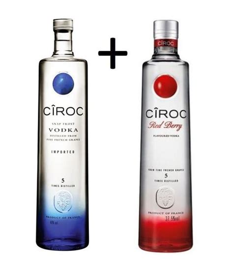 Ciroc Tradicional 750ml Red Berry Frutas Vermelhas 750ml Vodka