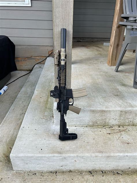 Just Got My First Eotech Today How Does It Look Still Waiting For My