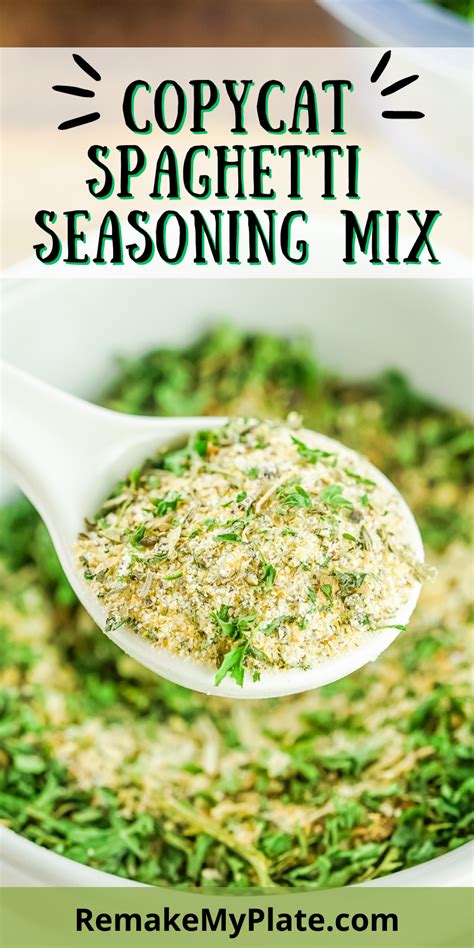 Spaghetti Seasoning Recipe Artofit