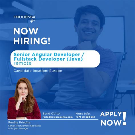 Joboffer Angulardeveloper Fullstackdeveloper Java Healthcaretech