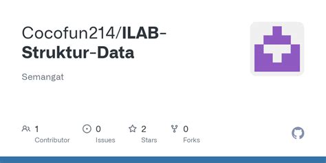 Github Cocofun214ilab Struktur Data Semangat