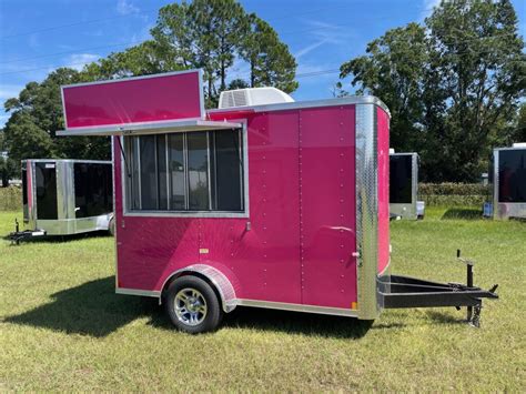 6×10 Single Axle Concession Trailer Sink Package Finished Interior