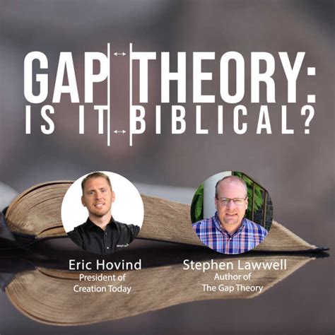 Gap Theory Is It Biblical On Demand Webinar Creation Today