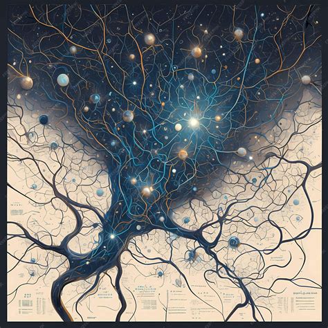 Premium Photo Abstract Neural Network Visualization Illustrating Complex Connectivity