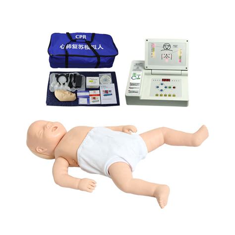 Infant Cardiopulmonary Resuscitation Training Simulator Manikin Human