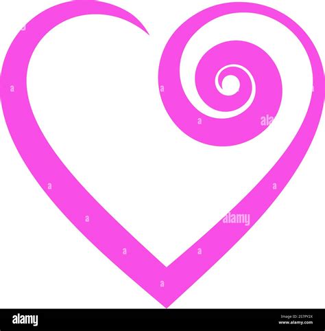 Love Logo Vector Illustration Flat Design Template Stock Vector Image