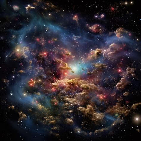 Premium Ai Image The Cosmic Expansion Is Crowded With Billions Of Galaxies Ai Generated Art