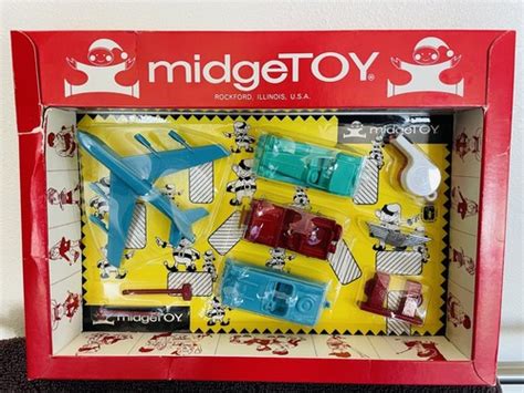 Midgetoy Metal Car And Planes 1950s Set Look 👀 Excellent Condition Ebay