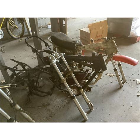 4 Assorted Motorcycle Frames Able Auctions 4 Assorted Motorcycle Frames Able Auctions