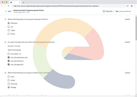 Module Quiz Basic Programming With Python Module 2