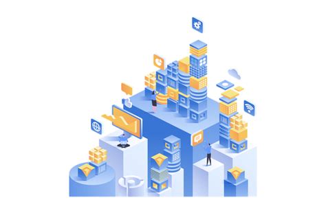 4 189 Blockchain Isometric Illustrations Free In Svg Png  Iconscout