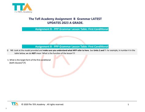 Solution 1 Ppp Grammar Lesson Table 2 Studypool