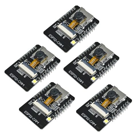 Heemol Esp32 Cam Wlan Bluetooth Entwicklungsplatine 5 V Esp32 Modul 2640 Kamera5 Stück