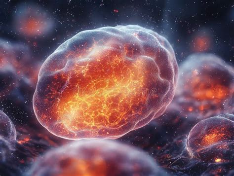 Soft Illumination Highlights Intricate Details Of Fertilized Egg