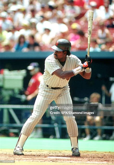 Tony Gwynn Of The San Diego Padres At Bat During A Game From His 1987