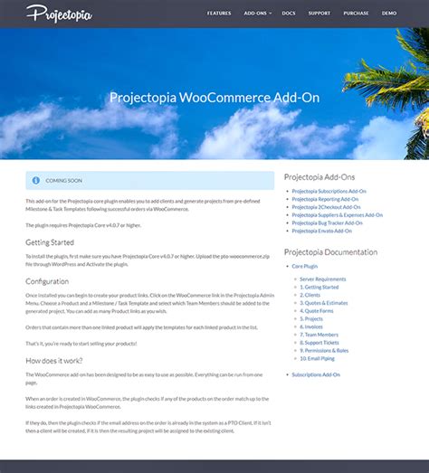 projectopia project management wordpress plugin inkthemes
