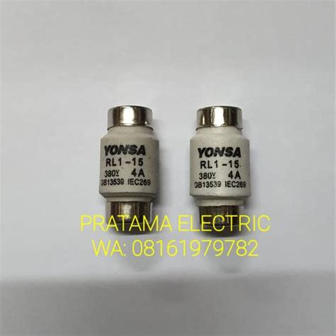 Jual Fuse Sekring Yonsa Rl1 15 2a 4a 5a 6a 8a 10a 15a 380v 5a Jakarta Barat