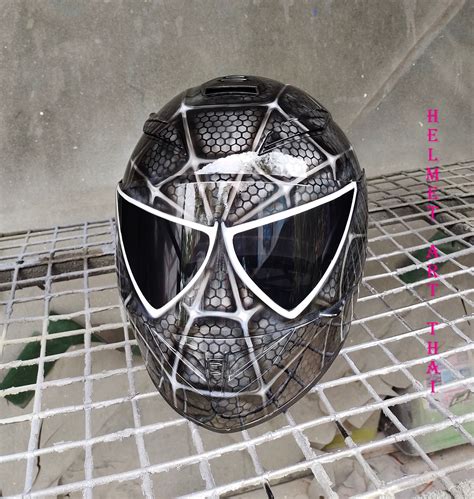 Mens Motorcycle Helmet Spiderman At Susan Lebrun Blog
