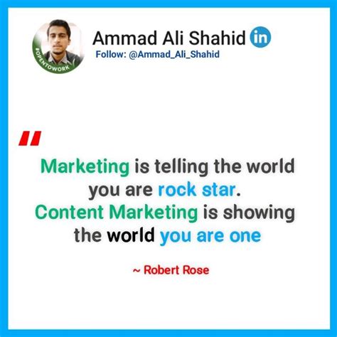 Ammad Ali Shahid On Linkedin Marketing Building Content Power Contentmarketing Broadcasting