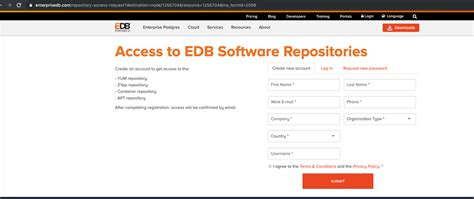 Request Access To Edb Repository Enterprisedbpostgres Deployment