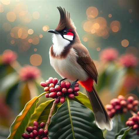 Bộ Ảnh Chim Chào Mào Tuyệt Đẹp Trên Cành Cây Loài Vật