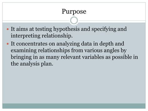 Research Methodology Of Different Data Analysis Slidespptx