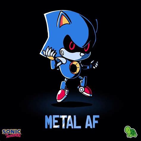 Teeturtle Su Instagram It Doesnt Get More Metal Than That Teeturtle Sonicthehedgehog