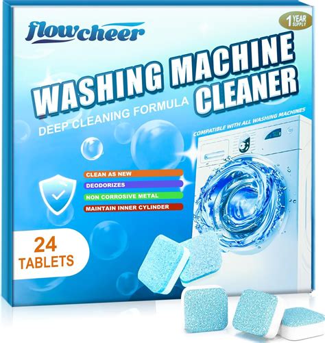 Washing Machine Cleaner Tablets 24 Pack 1 Year Supply