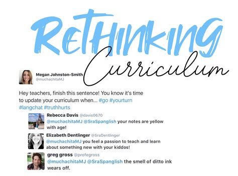 Rethinking Curriculum Clc Creative Language Class
