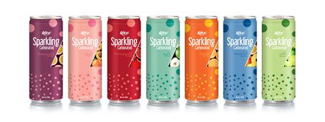 Carbonated Drink Sparkling Carbonated With Passion Fruit Flavor 250ml