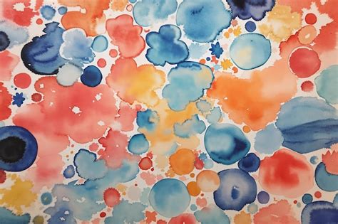 Premium Ai Image Abstract Watercolor Pattern Background