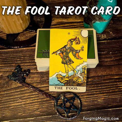 Modern Fool Tarot Card