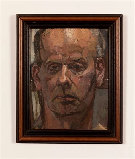 David Hepher Self Portrait 1988 Flowers Gallery
