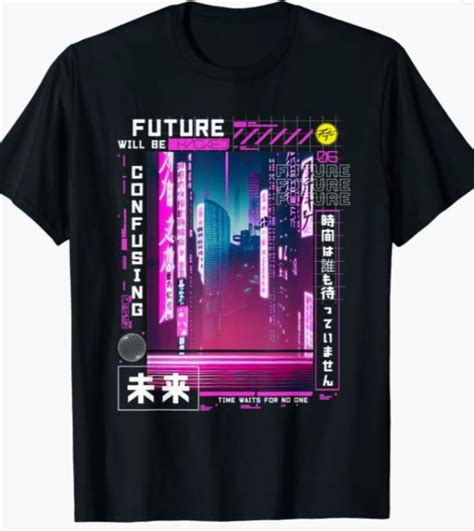 Tokyo Cyberpunk Vaporwave In Japanese Retro Vibes Aesthetic T Shirt
