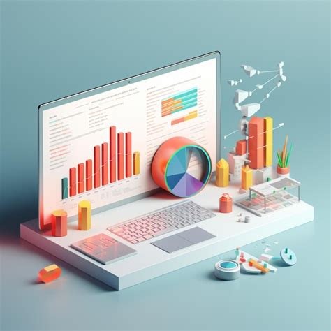 Premium Ai Image Dynamic And Informative Threedimensional Graph Visualization Illustrating