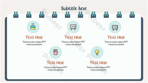 Notepad Simple Botanical New Year Resolution Infographic Powerpoint