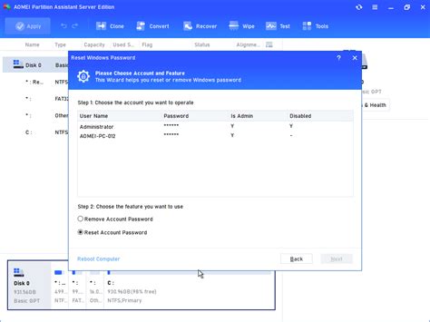 Windows Server Password Reset Without Data Loss