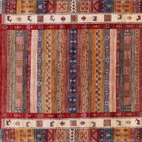 5 7 X 7 11 Hand Knotted Tribal Persian Gabbeh Wool Rug Manhattan Rugs