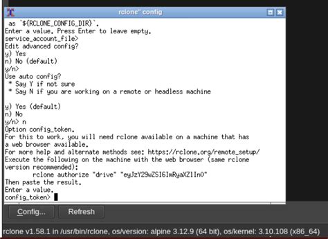 Unable To Paste Value To The Rclone Browser Config And Etc Issue Romancin Rclonebrowser