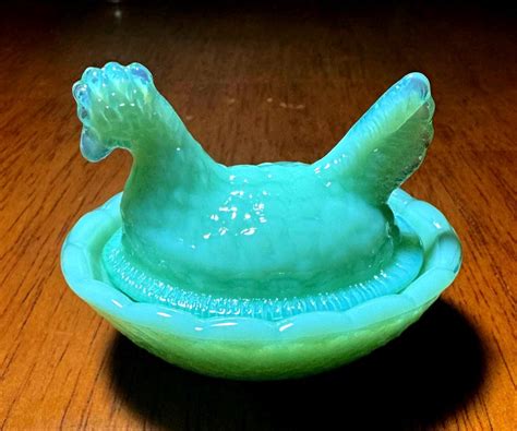 Mini Hen On A Nest Etsy