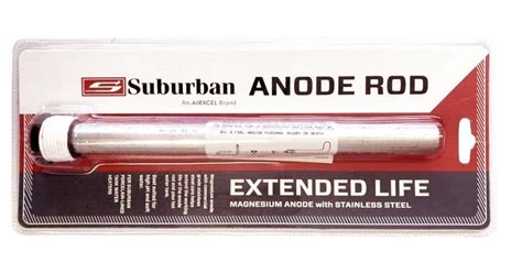 Genuine Suburban Anode Rod Magnesium For Caravan Hot Water System Hws