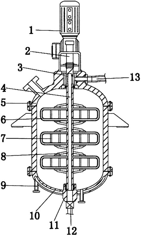 一种药剂调配反应釜的制作方法