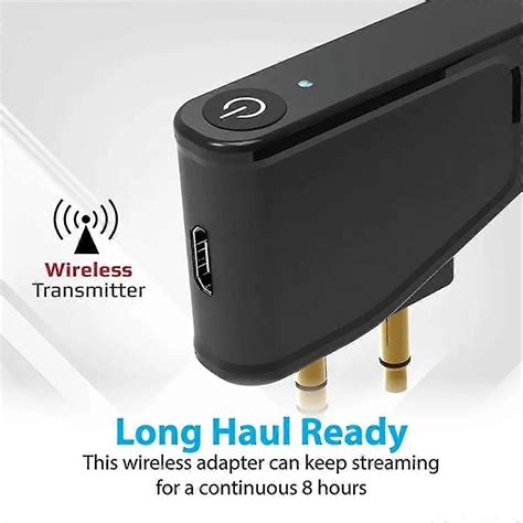 Bluetooth 5 3 Aircraft Airlines Flight Adapter A2dp Transmitter For