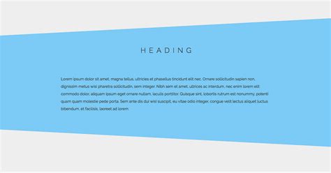 How To Use Css3 Pseudo Elements To Create Asymmetrical Designs By