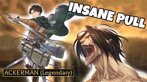 Die Ackermanns Sind Zu Krank Attack On Titan Revolution Youtube
