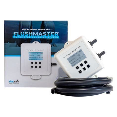 Flushmaster 2 Outlet Outboard Engine Flushing System 12 Foot Hoses