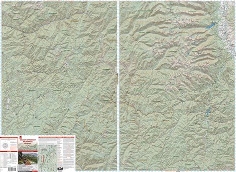 Selway Bitterroot Wilderness Map