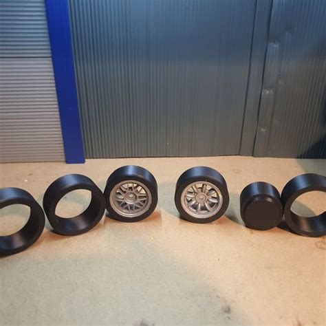 Obj File 110 M Chassis Solid Drift Tyres And Removal Tool 🛞 ・3d Print