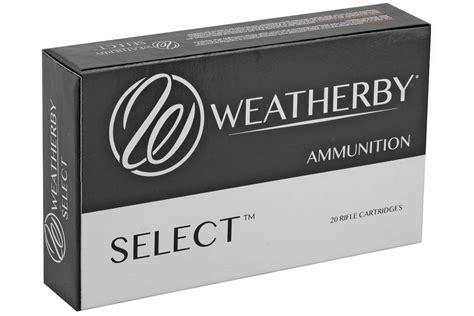 Weatherby Select Ammunition 300 Weatherby 180 Grain Interlock Rifle
